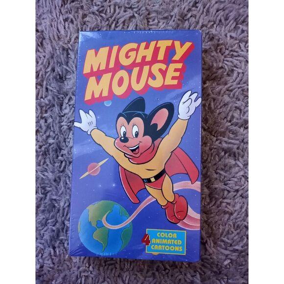 Portable Audio & Video | Mighty Mouse Vhs 1993 4 Animated Cartoons ...